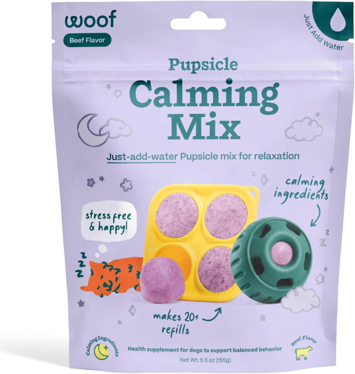 Woof Dog Pupsicle Mix - Calming (5.5 oz) — NurturePet Pet Supply