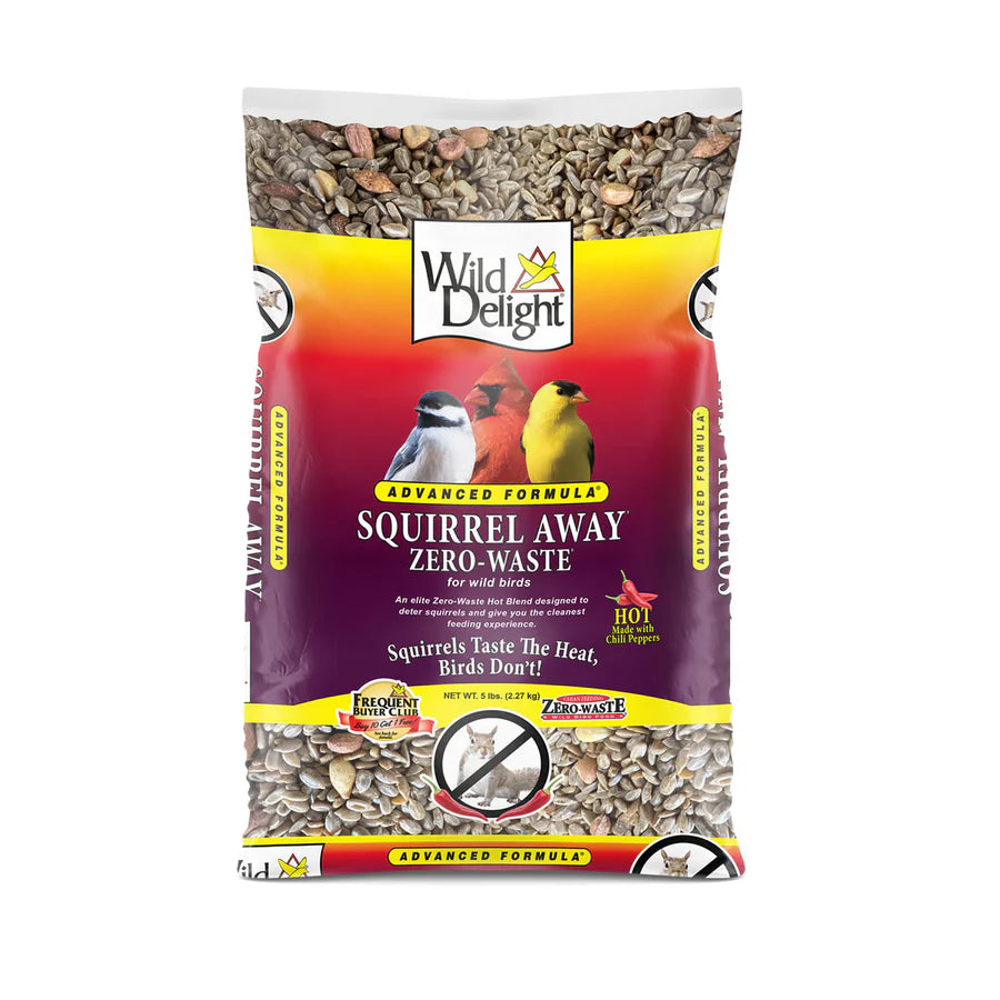 Wild Delight Squirrel Away Zero-Waste Bird Food 5lb — NurturePet Pet Supply