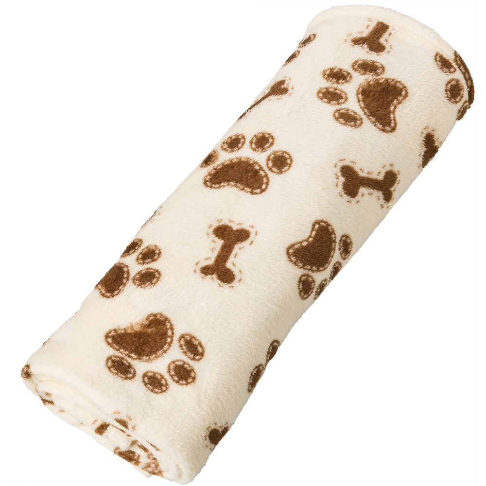 Ethical Pet Paw Prints Snuggler Blanket — NurturePet Pet Supply