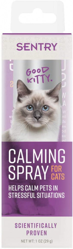 SENTRY Calming Spray for Cats — NurturePet Pet Supply