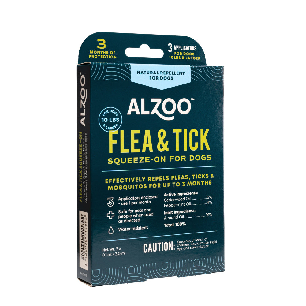 Alzoo Natural Flea &Tick Squeeze On Dogs — NurturePet Pet Supply