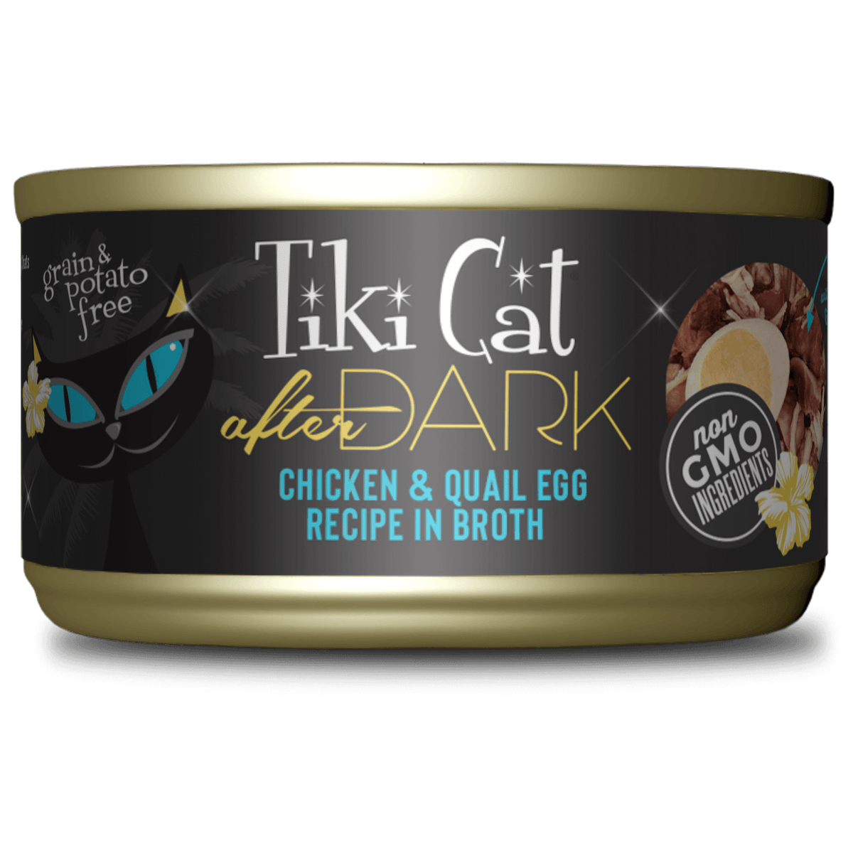 Tiki Cat® After DarkTM Chicken & Quail Egg Recipe in Broth — NurturePet ...