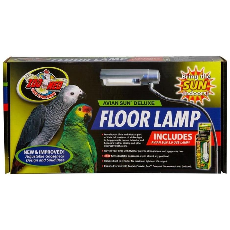 AVIAN SUN DELUXE FLOOR LAMP W/AVIAN SUN — NurturePet Pet Supply